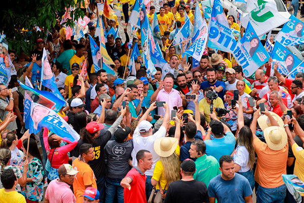 Brandão reúne multidão em visita a Imperatriz e na Baixada – Zeca Soares