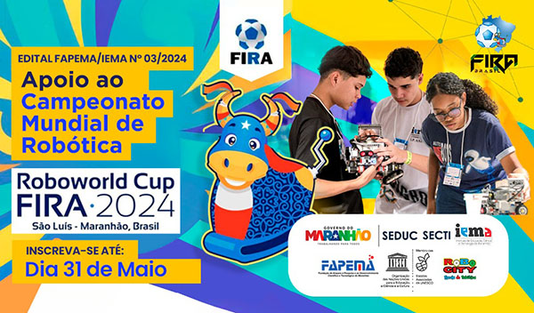 Fapema lança edital para competição de robótica FIRA Cup World – Zeca ...