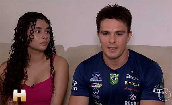 Bruno Lobo reencontra estudante que salvou de afogamento em São Luís – Zeca Soares